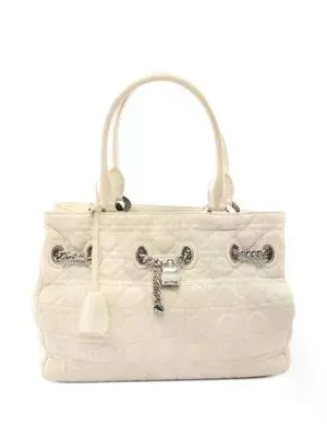 Dior 2000s Lady Cannage Tote Bag - Neutrals