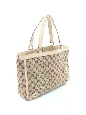 Gucci 2000s Abby-gg Canvas Tote Bag