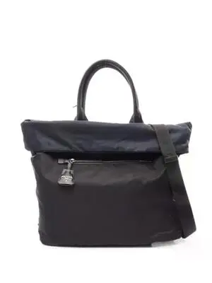 Prada 2000s Tessuto Reversible Tote Bag - Black