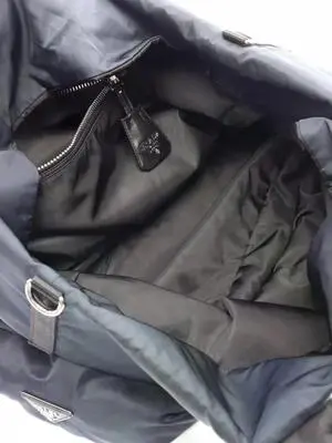 Prada 2000s Tessuto Reversible Tote Bag - Black