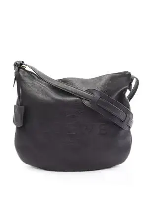 Loewe 2000s Heritage Shoulder Bag - Black
