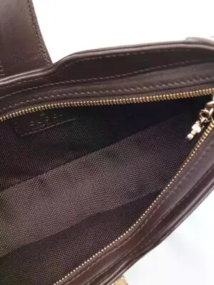 Gucci Monogram Canvas Shoulder Bag - Neutrals