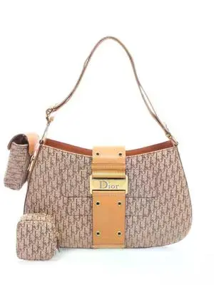 Dior 2010s Street Chic Columbus Shoulder Bag - Neutrals