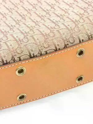 Dior Trotter Monogram Canvas Shoulder Bag