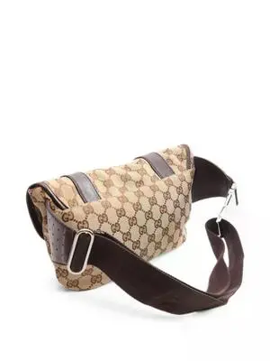 Gucci 2000s Gg Canvas Belt Bag - Neutrals