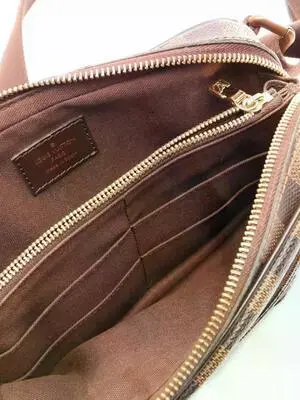 LOUIS VUITTON 2012 Damier Ebene Brooklyn Belt Bag