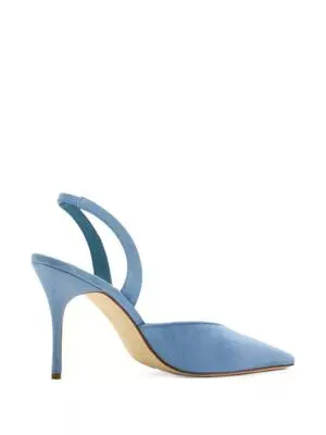 Manolo Blahnik Borelapa Pointed-toe Slingback Pumps