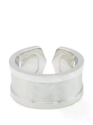 Cartier 2010s C2 Lm Open Ring In White Gold - Silver