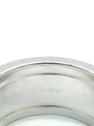 Cartier 2010s C2 Lm Open Ring In White Gold - Silver