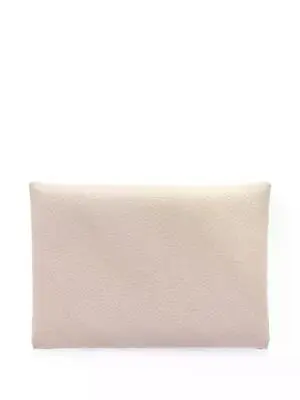 Hermès 2024 Calviduo Evercolor Coin Purse - Neutrals
