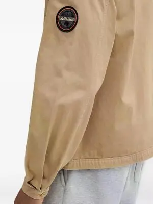 NAPAPIJRI Arrayanes Logo-patch Zip-up Jacket