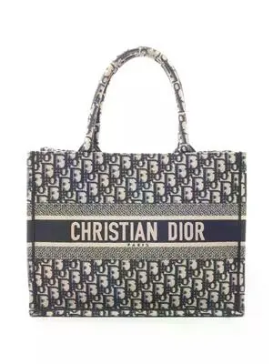 Dior Medium Book Tote Oblique Tote Bag