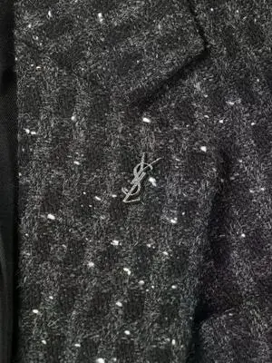 Saint Laurent 2010s Cassandre Pin-detail Tailored Jacket