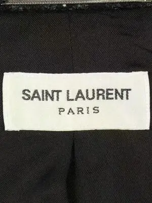Saint Laurent 2010s Cassandre Pin-detail Tailored Jacket