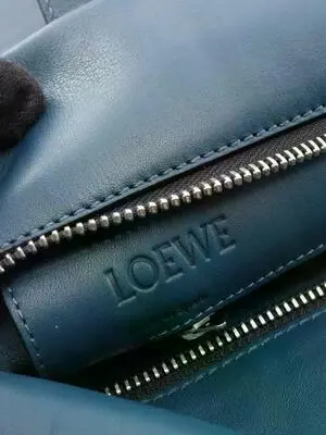 Loewe 2010s Anagram Leather Tote Bag