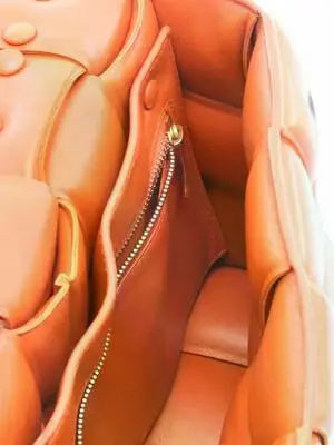 Bottega Veneta Chain Cassette Shoulder Bag - Orange
