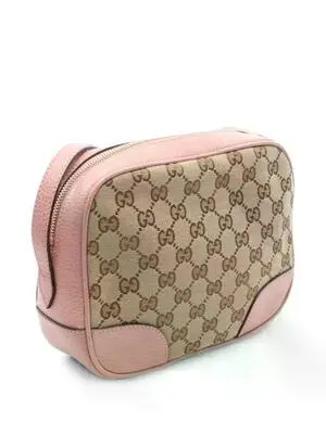 Gucci 2010s Bree Gg Canvas Shoulder Bag - Neutrals
