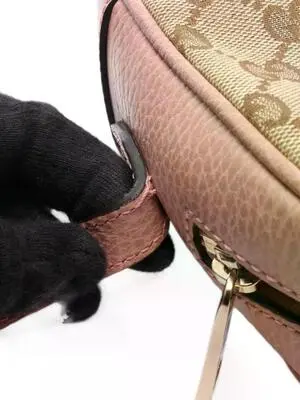 Gucci 2010s Bree Gg Canvas Shoulder Bag