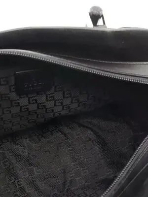 Gucci 2000s Bamboo Handle Shoulder Bag