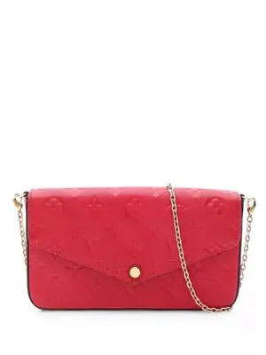 LOUIS VUITTON 2020 Félicie Monogram Empreinte Shoulder Bag