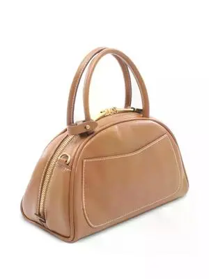 Miu Miu Leather Handbag - Brown