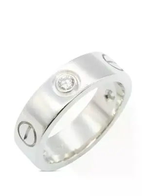 Cartier White Gold Diamond Band Ring