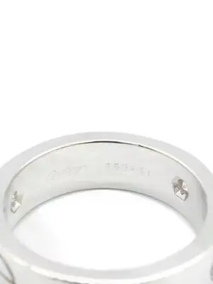 Cartier White Gold Diamond Band Ring