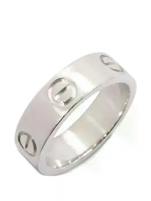 Cartier 18k White Gold Love Ring