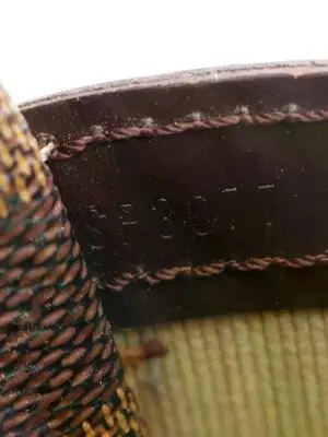 LOUIS VUITTON 2007 Pm Reporter Damier Ebene Messenger Bag
