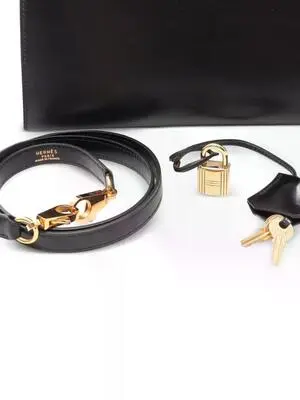 Hermès 1995 28 Kelly 2-way Tote Bag - Black