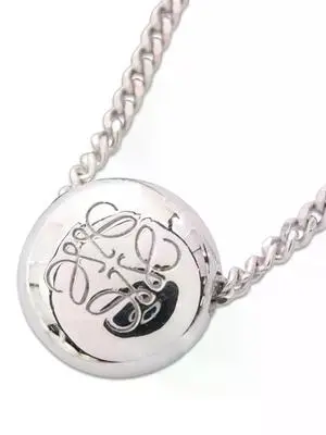 Loewe Tone Pebble Pendant Necklace