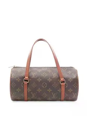 LOUIS VUITTON 1993 Monogram Papillon 26 Monogram Handbag - Brown