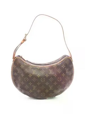 LOUIS VUITTON 2003 Mm Croissant Monogram Shoulder Bag - Brown