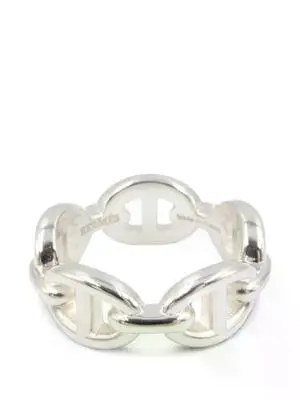 Hermès 2020s Anchainling Pm Ring - Silver
