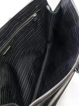 Prada 2000s Saffiano Travel Briefcase