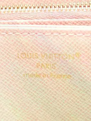 LOUIS VUITTON Monogram Rose Ballerine Zippy Wallet