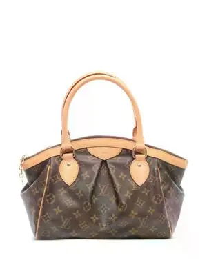 LOUIS VUITTON Monogram Tivoli Pm Tote Bag - Brown