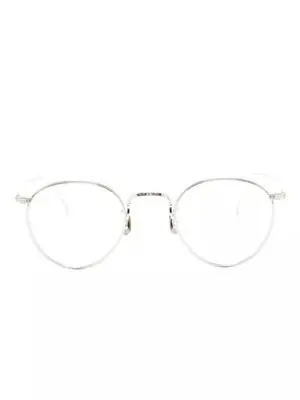 EYEVAN7285 Metallic Round-frame Glasses