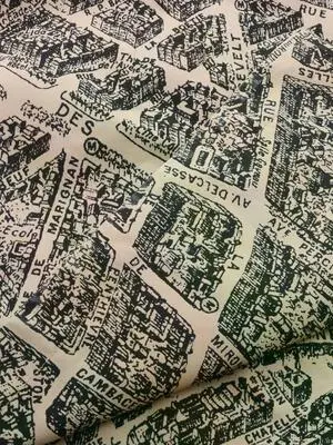 Dior Map Of Paris Print Wrap Shorts