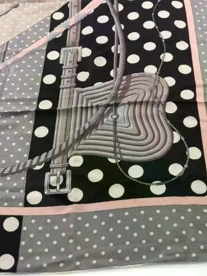 Hermès 2010s Clic Clac A Pois Scarf