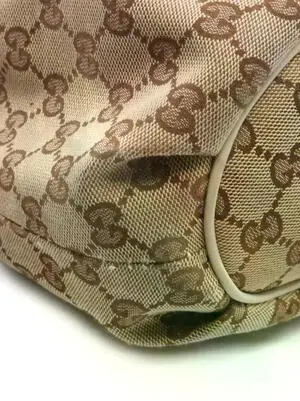 Gucci 2000s Gg Canvas Shoulder Bag