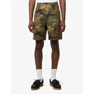 AUSTIN POST Straight-fit Cotton Cargo Shorts