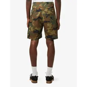 AUSTIN POST Straight-fit Cotton Cargo Shorts