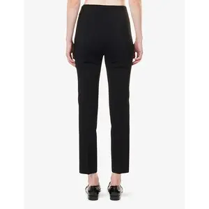 ROHE FRAMES Pintuck-pleat Cigarette-leg Woven Trousers