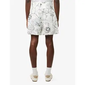 Jacquemus Le Boxer Printed Woven Shorts
