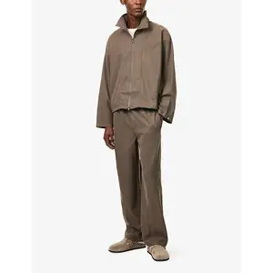 THE COUTURE CLUB Funnel-neck Zip-through Woven Jacket