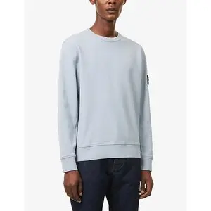 Stone Island Crew Neck Cotton Jumper