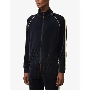 AUSTIN POST Sunset Velour Cotton Track Jacket