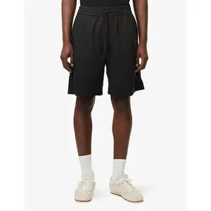 THE COUTURE CLUB Cupro Panelled Woven Shorts