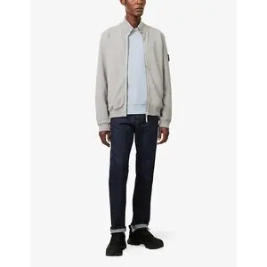 Stone Island Compass-badge Brushed Cotton-jersey Jacket